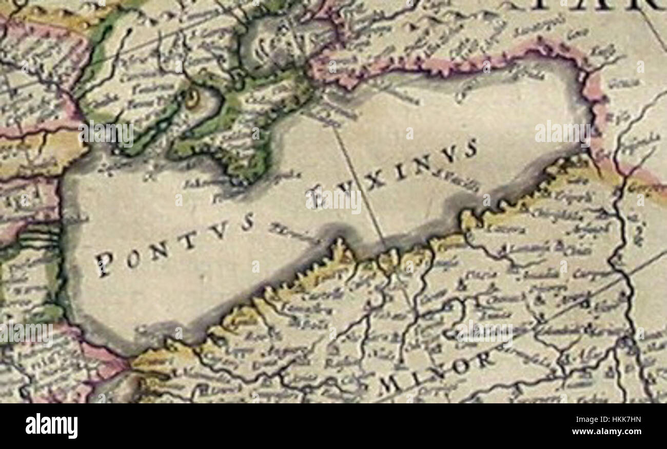 Old europe map showcasing historical hi-res stock photography and ...