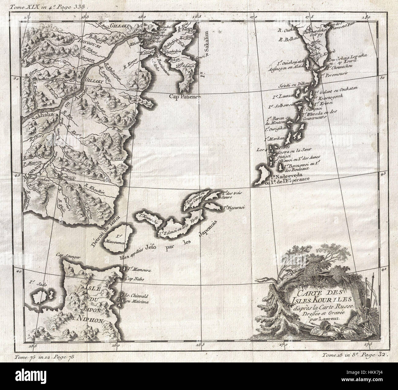 French islands map hi-res stock photography and images - Alamy