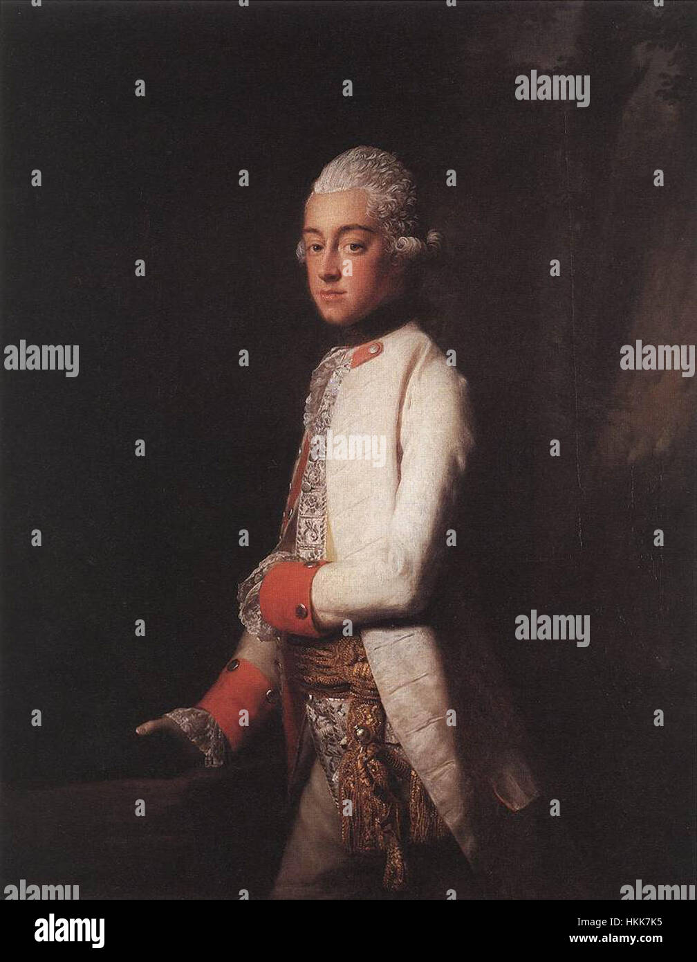 The 1748 painting of Georg August is a significant portrait, reflecting ...