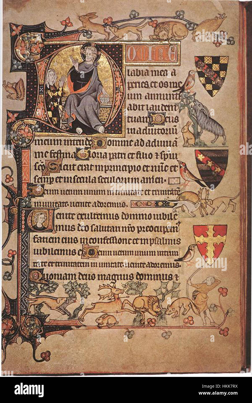 The Gray-Fitzpayn Book of Hours, created by 14th-century painters ...