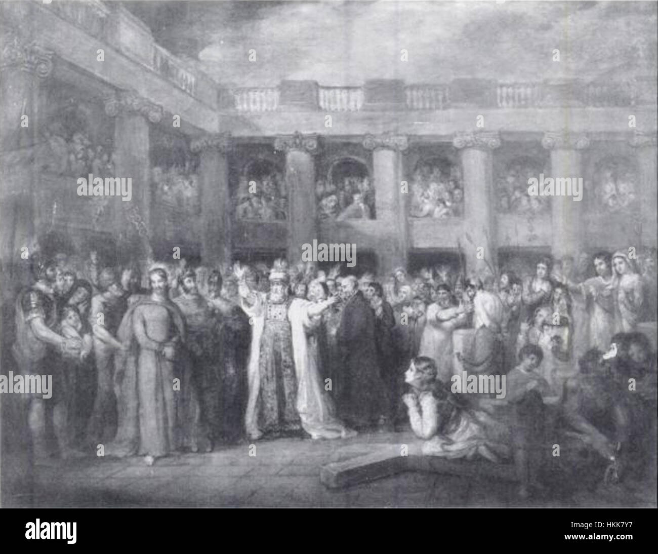 Antique print of princeton hi-res stock photography and images - Alamy