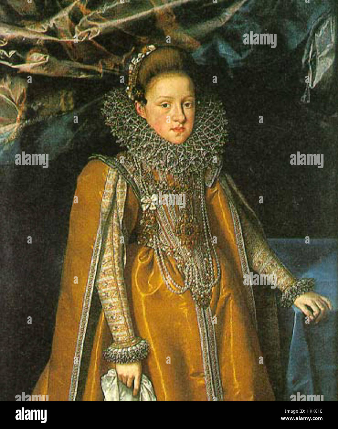 This 1589 oil painting depicts Mary Magdalene, a biblical figure often ...