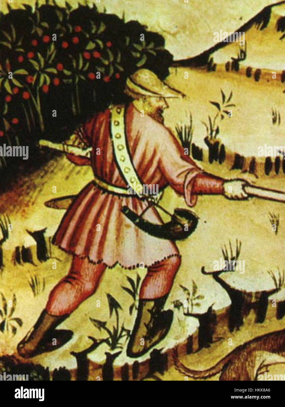 37-svaghi caccia is an artwork from the Taccuino Sanitatis Casanatense ...