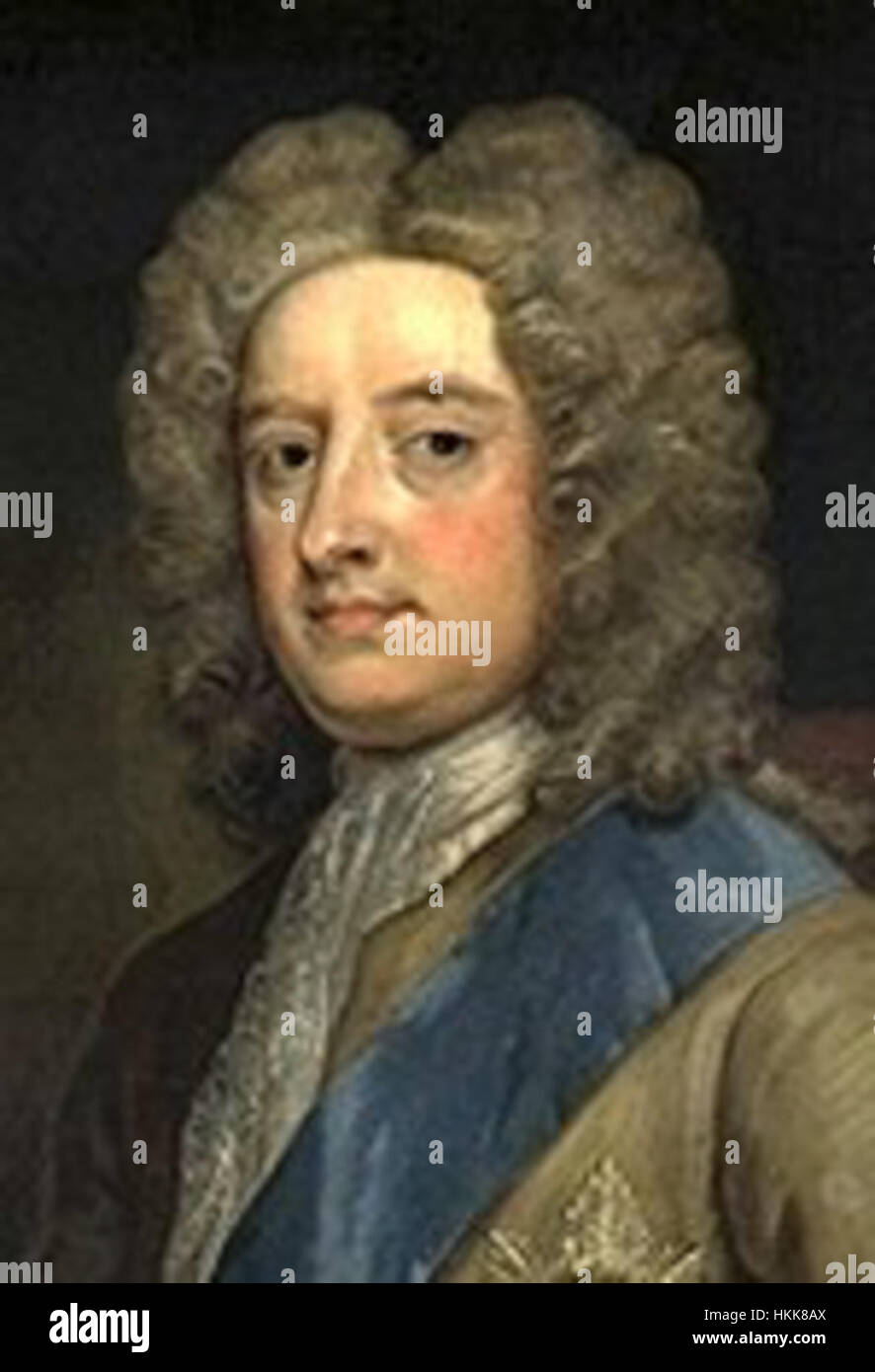 This portrait depicts the 2nd Duke of Devonshire, showcasing his noble ...