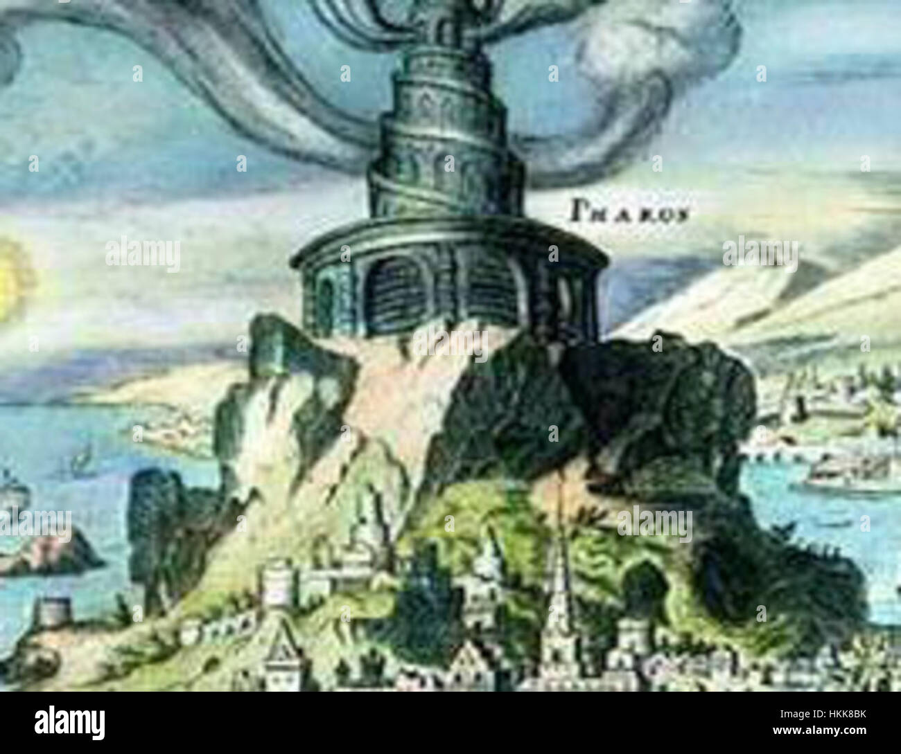 *7 Weltwunder Pharos* refers to one of the Seven Wonders of the Ancient ...