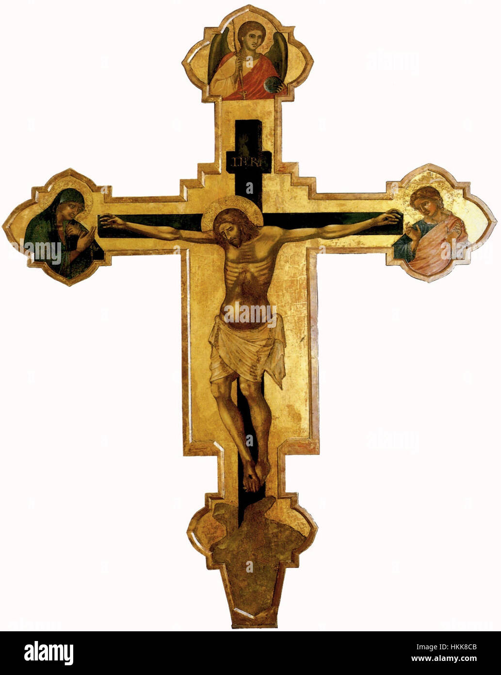 This *Crucifix* from Zadar, dated between 1375-1400, is a notable example of sacral art. The ...