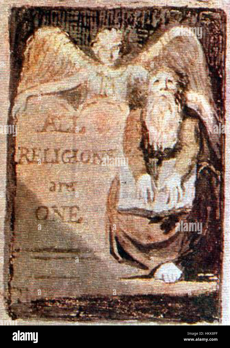 ARO Plate 2, an alternate title page artwork, features intricate design ...