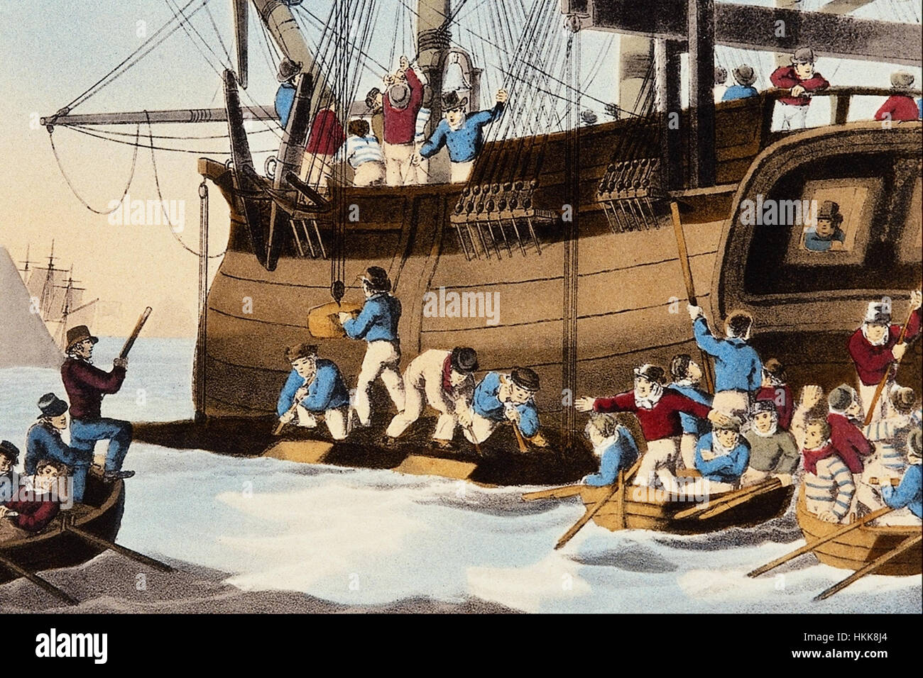 Whaling ship 19th century hi-res stock photography and images - Alamy