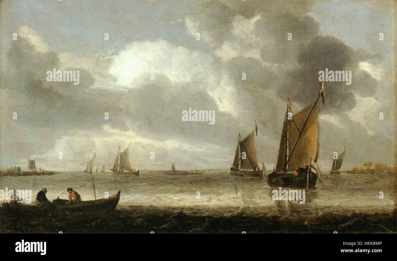Abraham van Beijeren’s ‘The Silver Seascape’ is a notable 17th-century ...