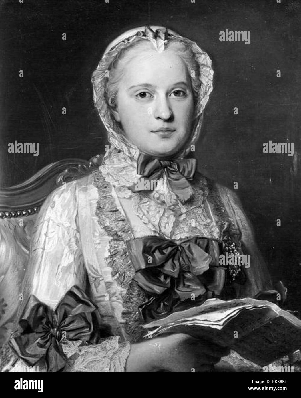 Maurice Quentin de La Tour’s portrait of Maria Josepha, Dauphine of ...