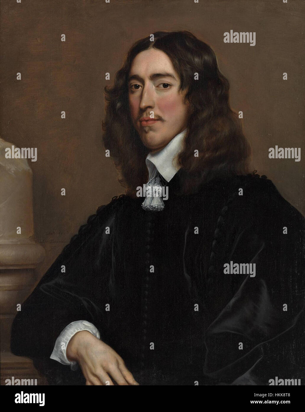 A portrait by Adriaen Hanneman, known for his detailed and realistic ...