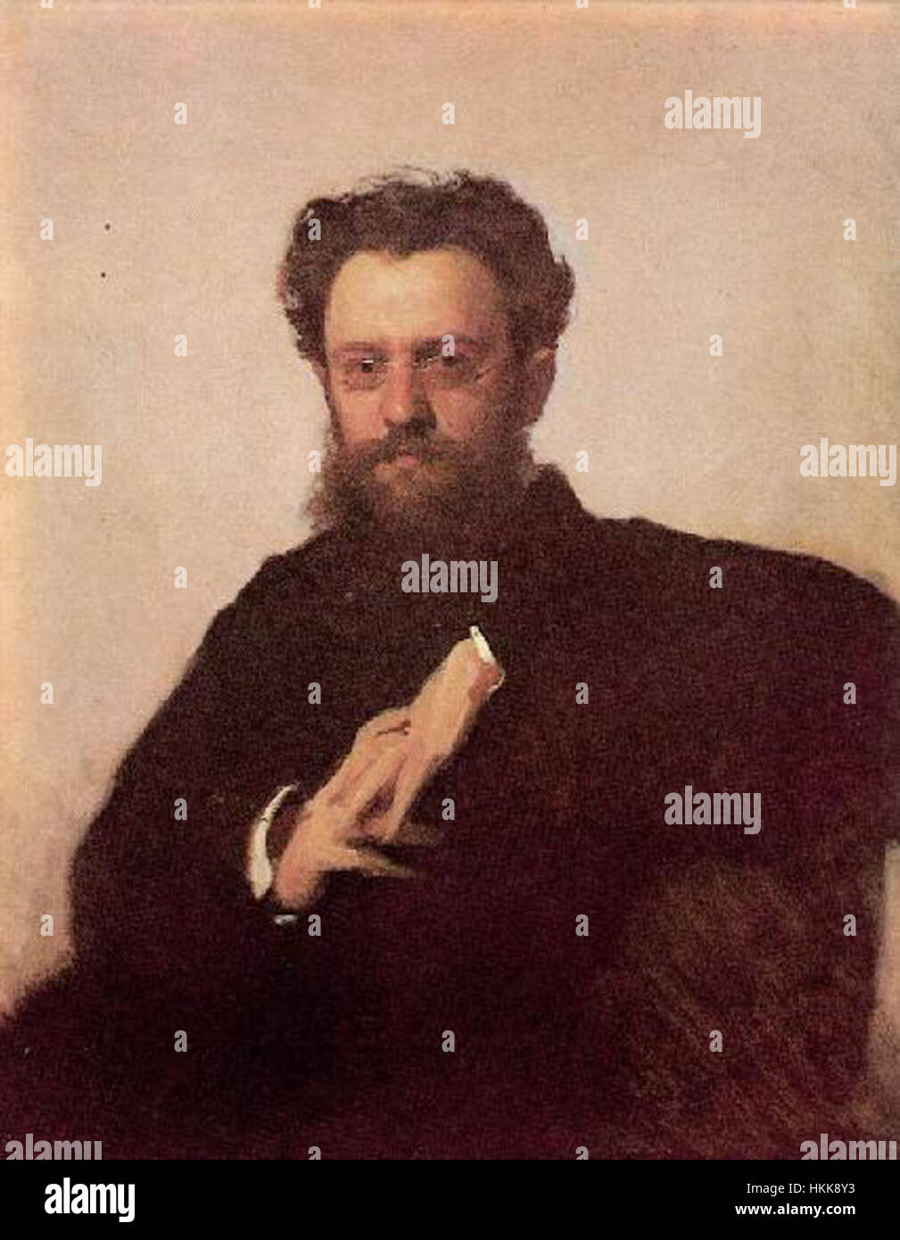 This portrait of Adrian Prakhov by I. Kramskoy showcases the artist's ...