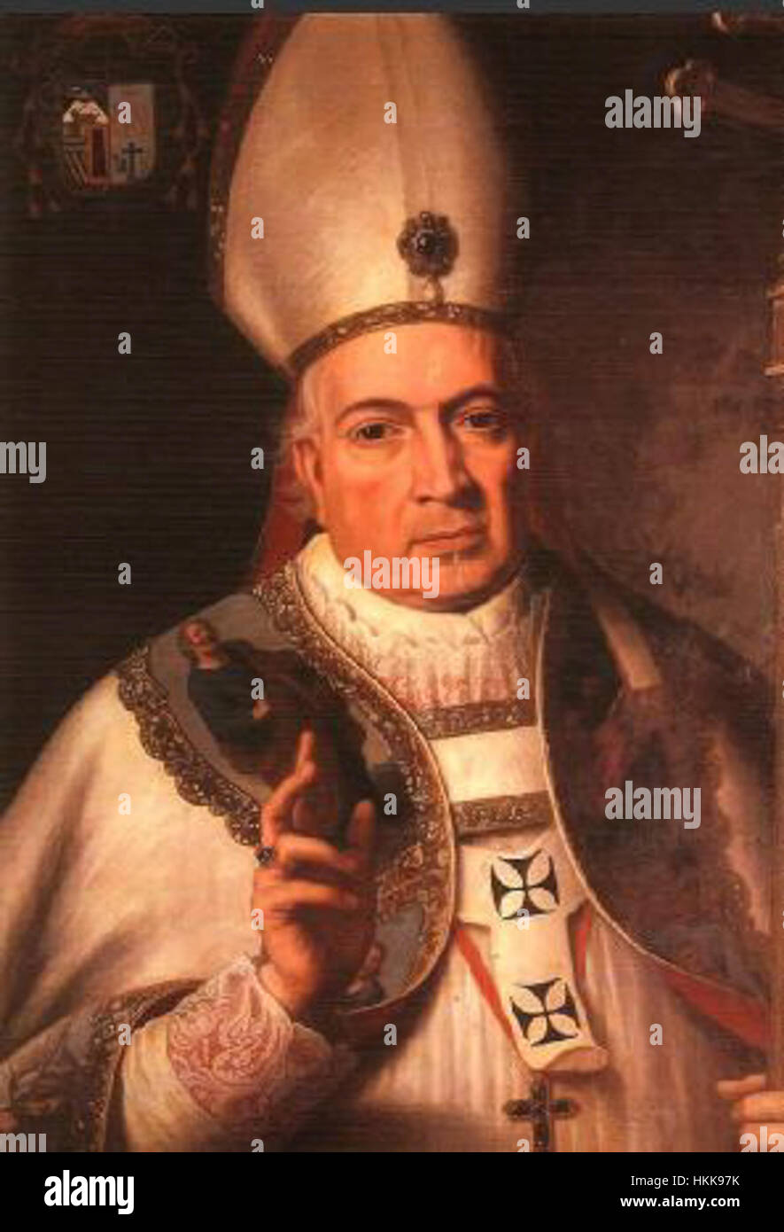 A portrait by the artist Alonso M de Tovar, known for his refined ...