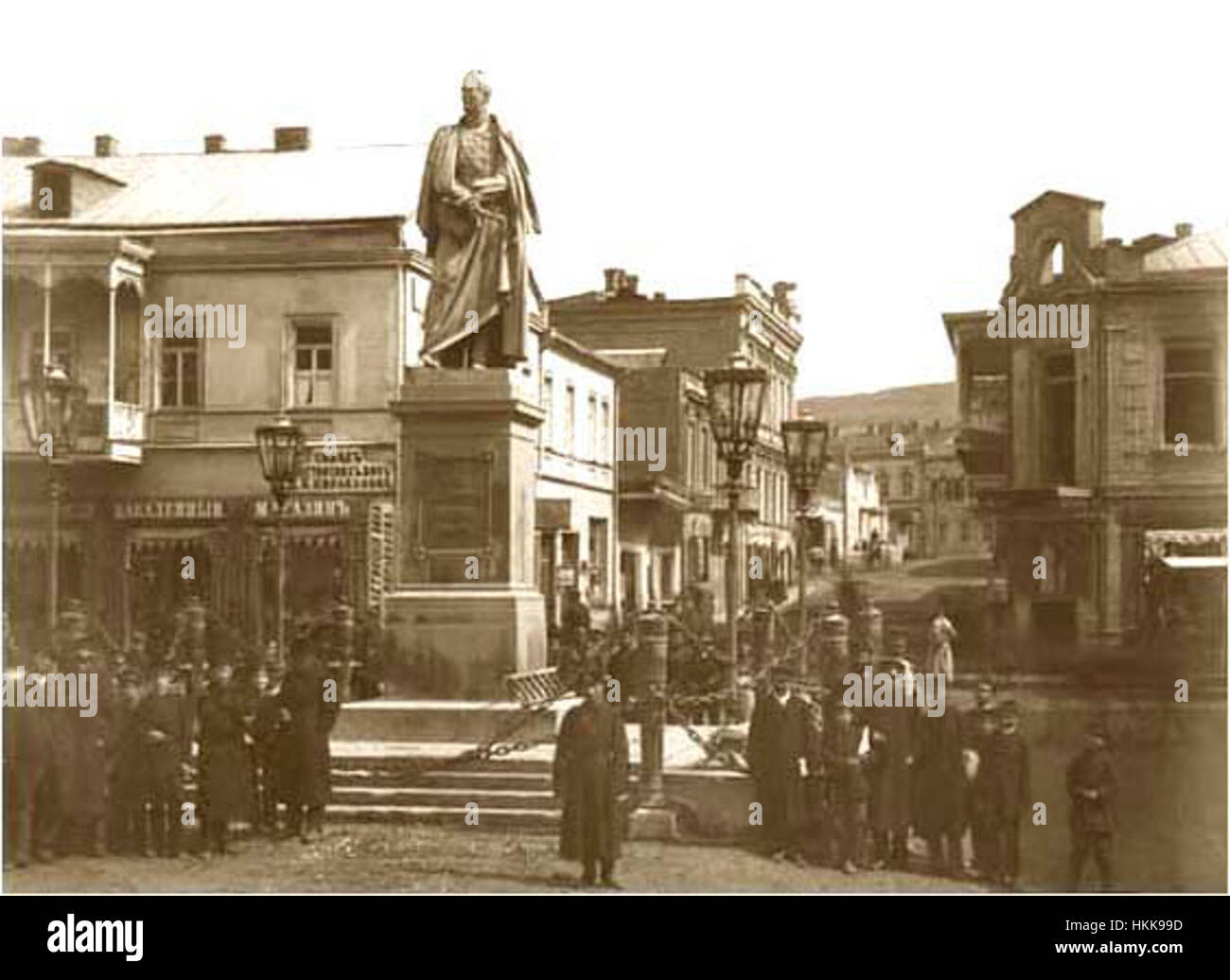 This monument to Count Vorontsov, designed by Alexander Engel in 1890 ...