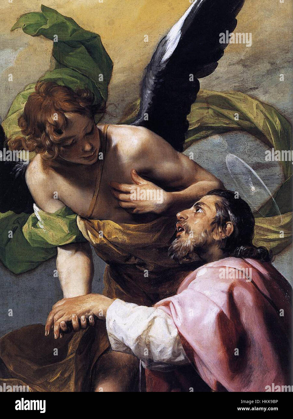 A detail from Alonso Cano’s painting 'Saint John the Evangelist's ...