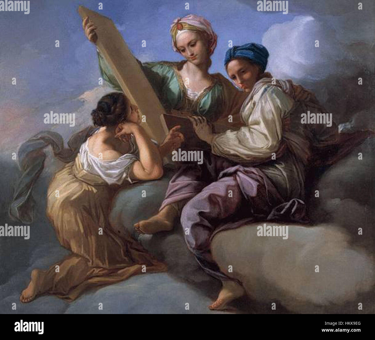 Featuring allegorical figures representing hi-res stock photography and ...