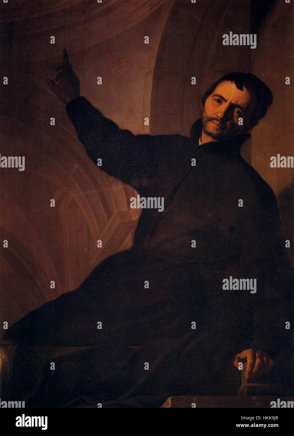 This self-portrait by Andrea Pozzo, an influential Baroque artist ...