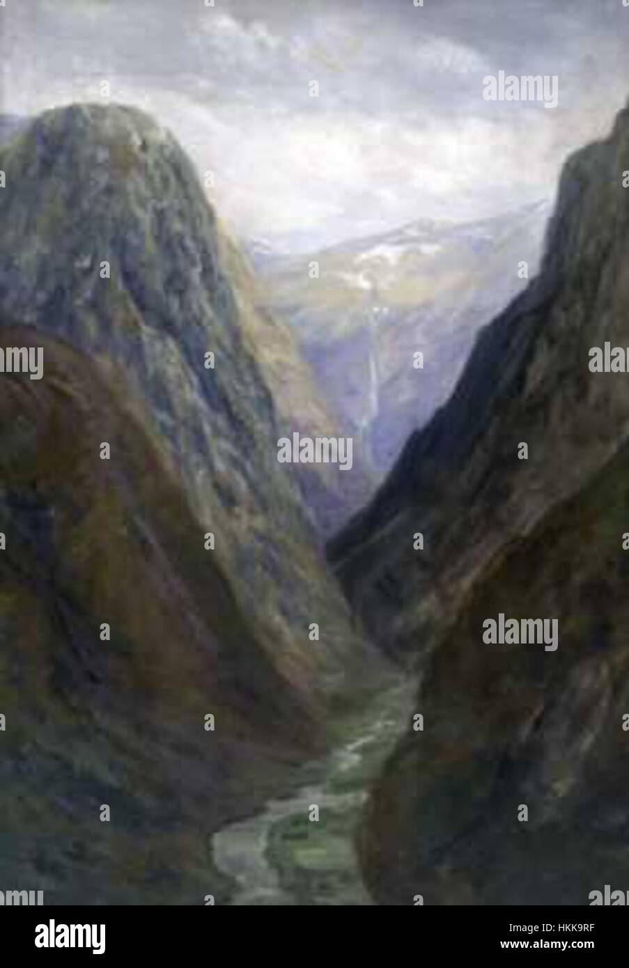 Anders Askevold-Utsikt fra Stalheim Stock Photo - Alamy