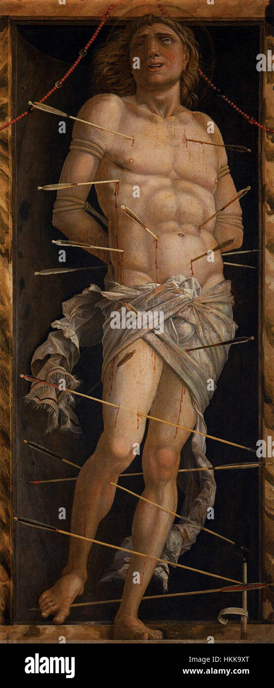 Andrea Mantegna's 'St. Sebastian' portrays the martyrdom of the ...