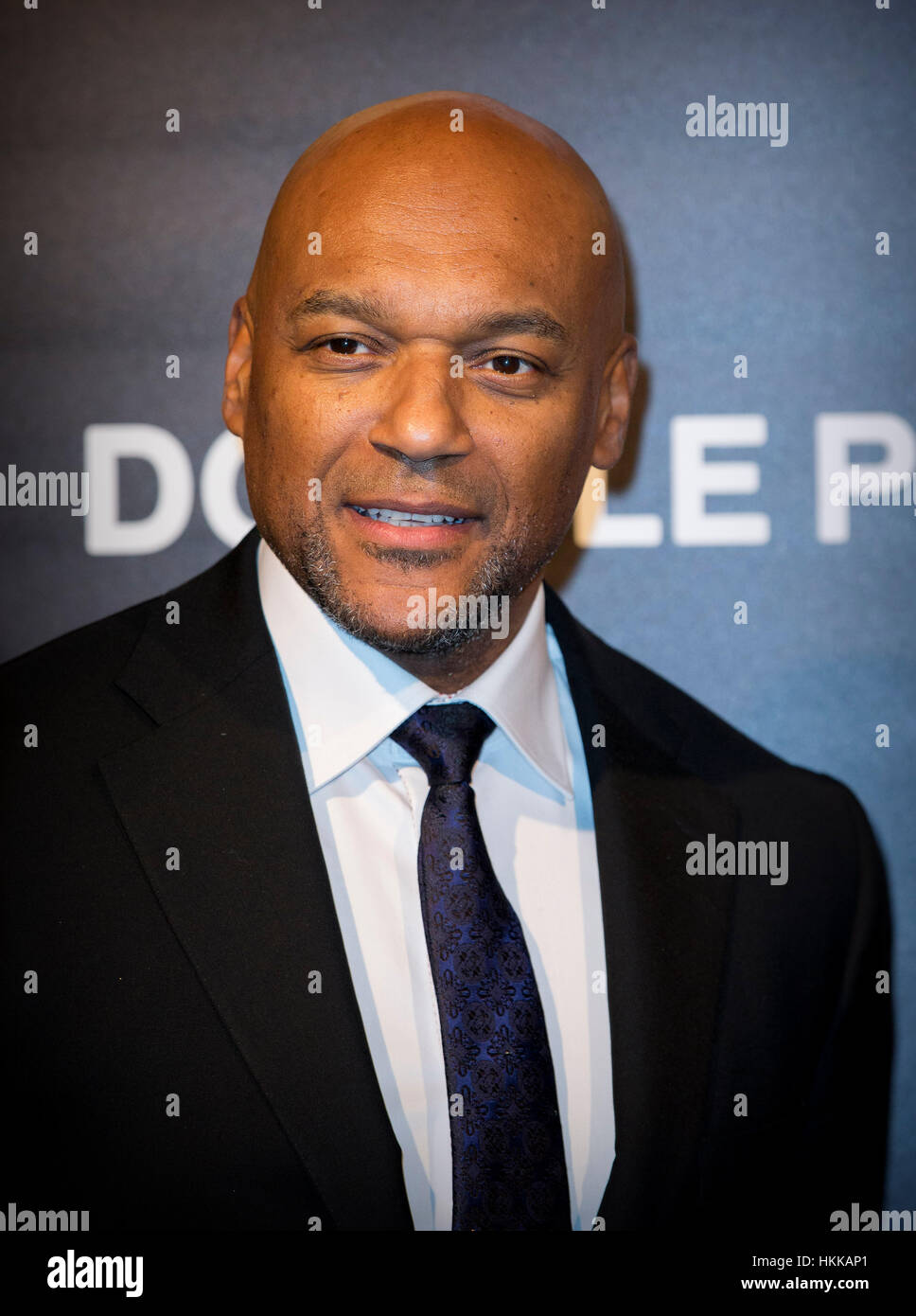 Colin Salmon at the premiere of the movie Double Play at the Rotterdam ...