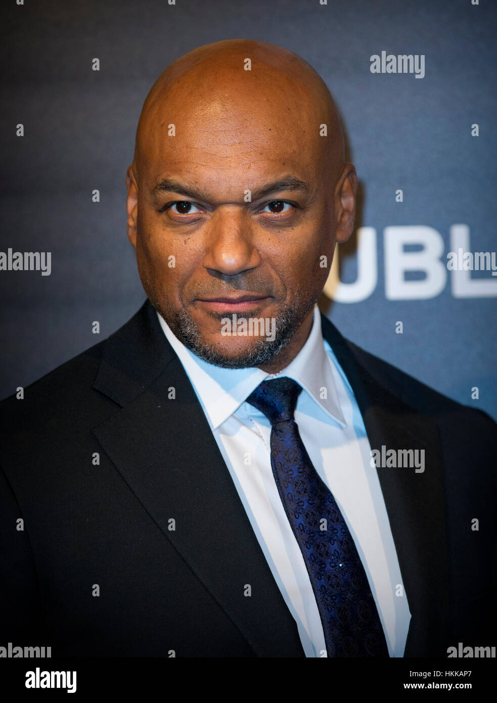 Colin Salmon at the premiere of the movie Double Play at the Rotterdam ...