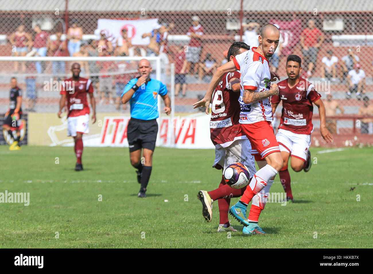 Sao Paulo, Brazil. 28th Jan, 2017. Bid during the match between ...