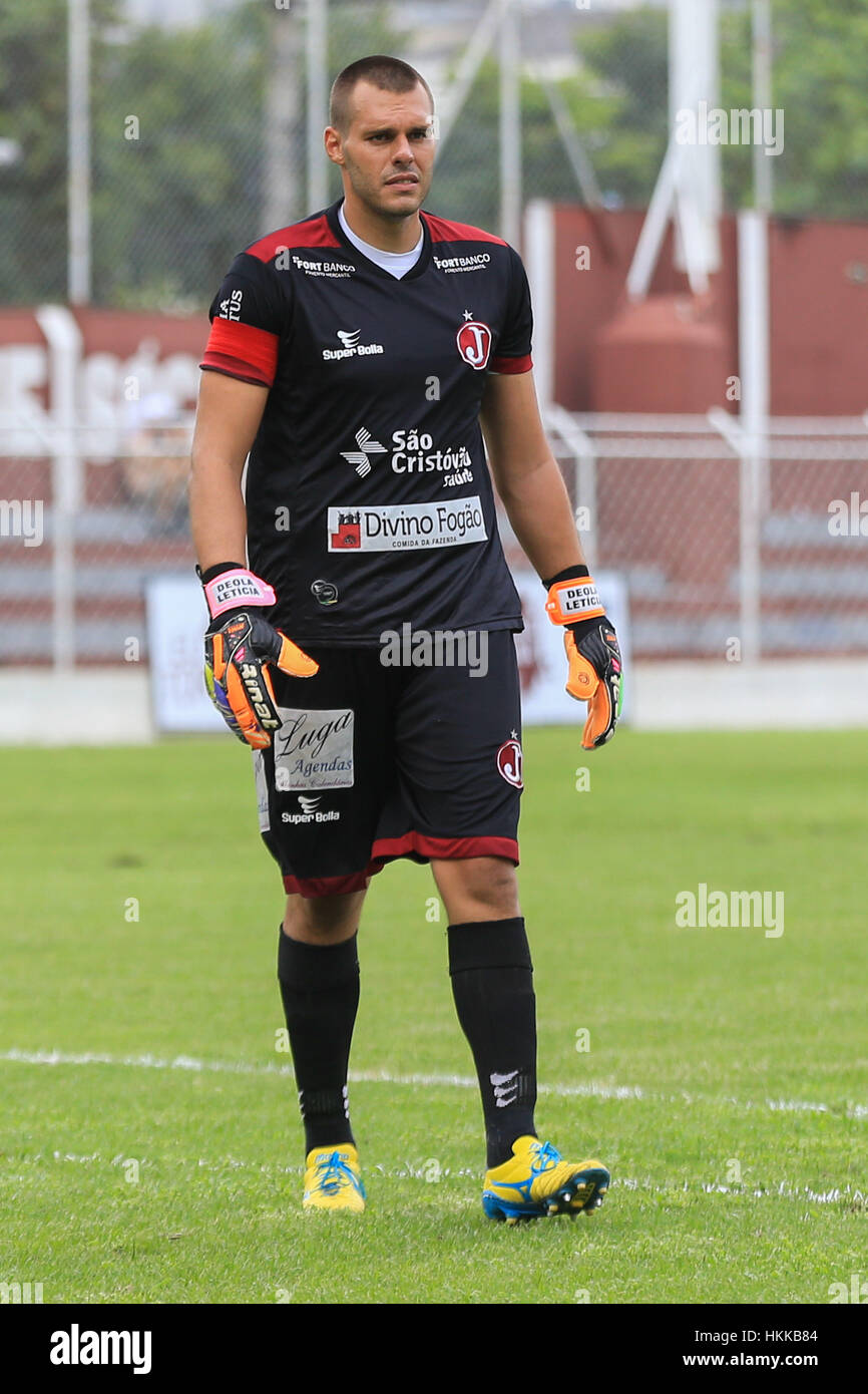 Sao Paulo, Brazil. 28th Jan, 2017. Deola during the match between ...