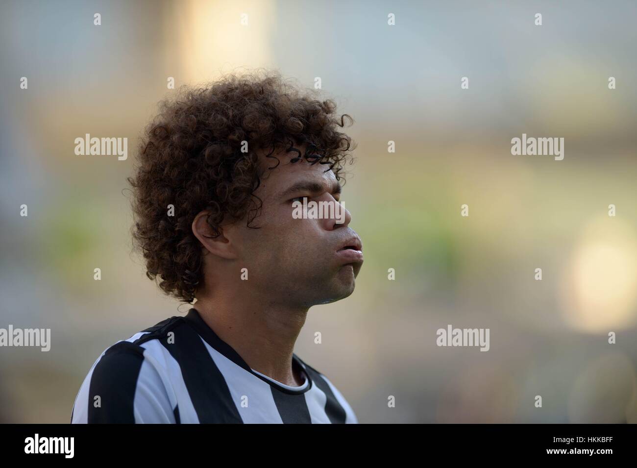 Rio De Janeiro, Brazil. 28th Jan, 2017. Camilo for Botafogo X Nova ...