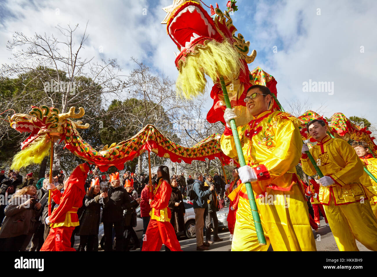 Chinese community in madrid hi-res stock photography and images - Alamy