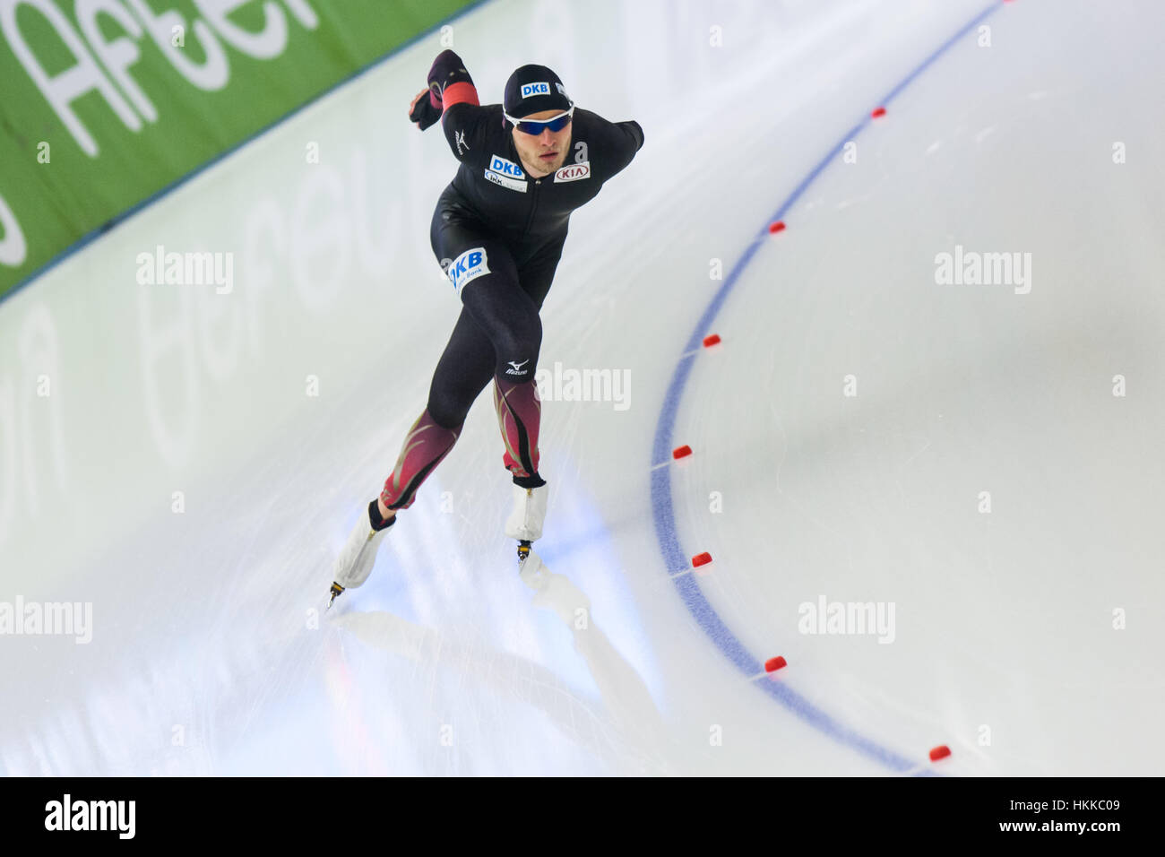 Berlin, Germany. 28th January, 2017. ISU Speed Skating World Cup ...