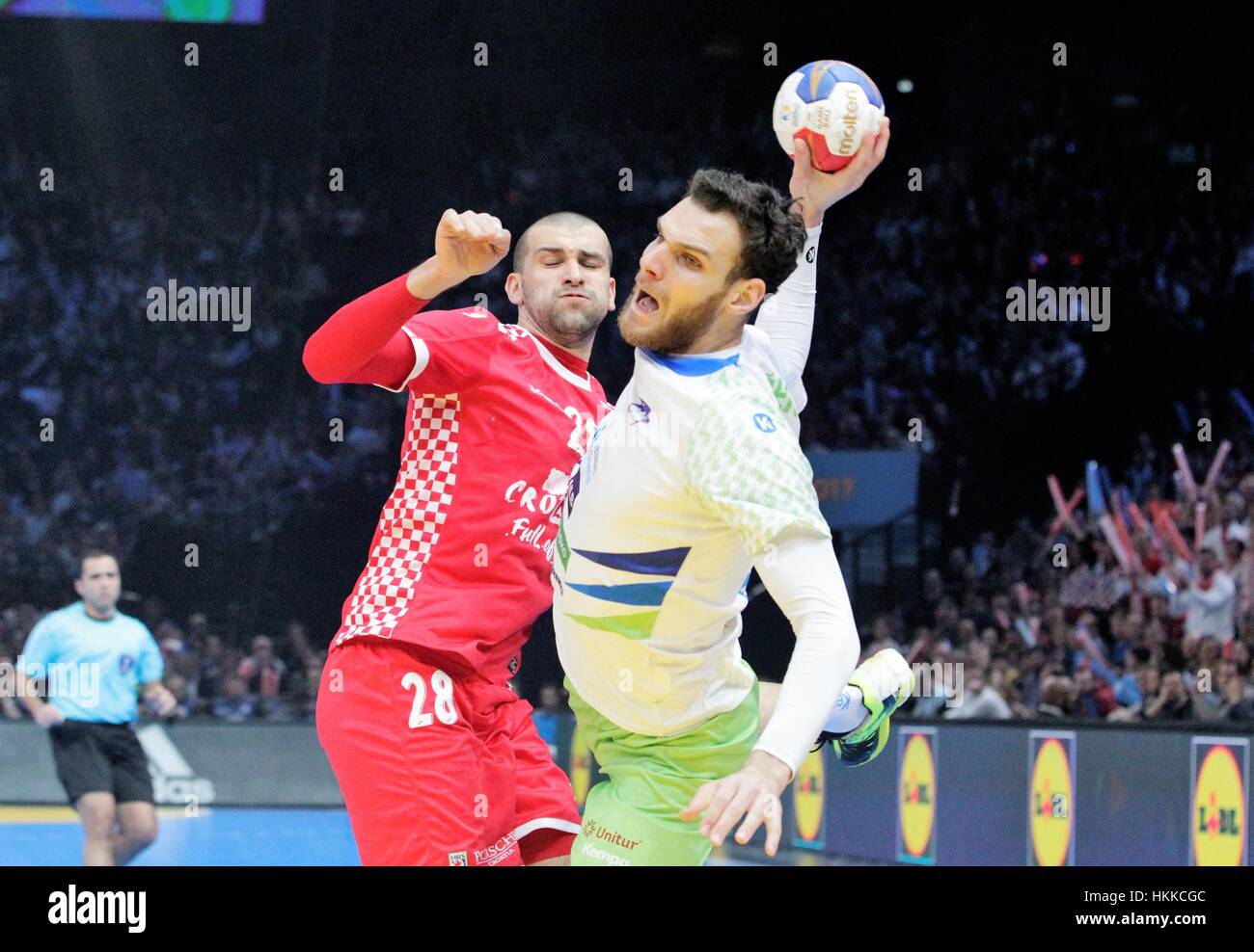 Paris, France. 28th Jan, 2017. IHF World handball Championships ...