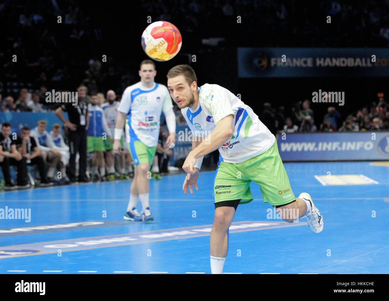 Paris, France. 28th Jan, 2017. IHF World handball Championships ...