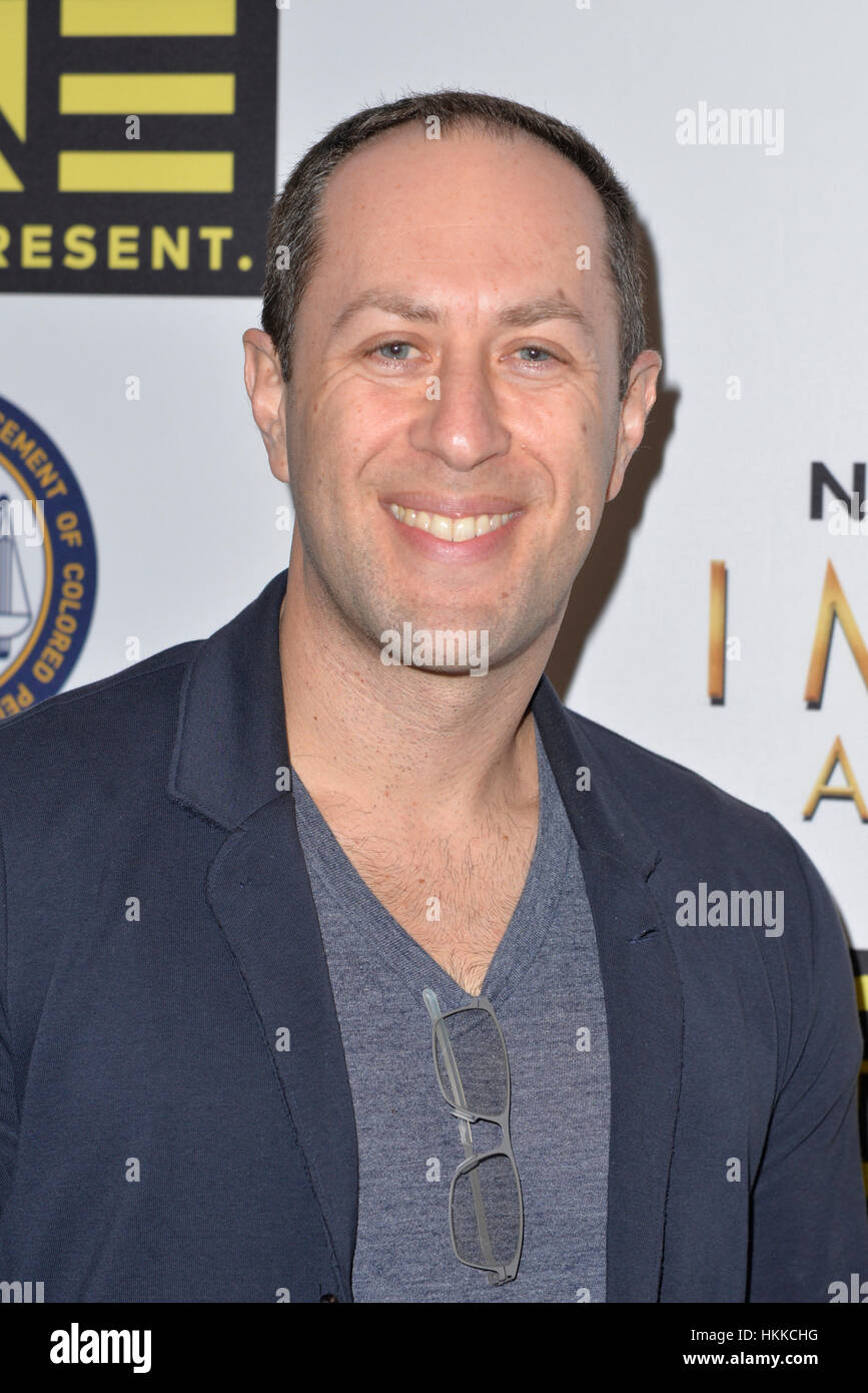 Hollywood, USA. 28th Jan, 2017. Adam Mansbach at the 48th NAACP Image ...