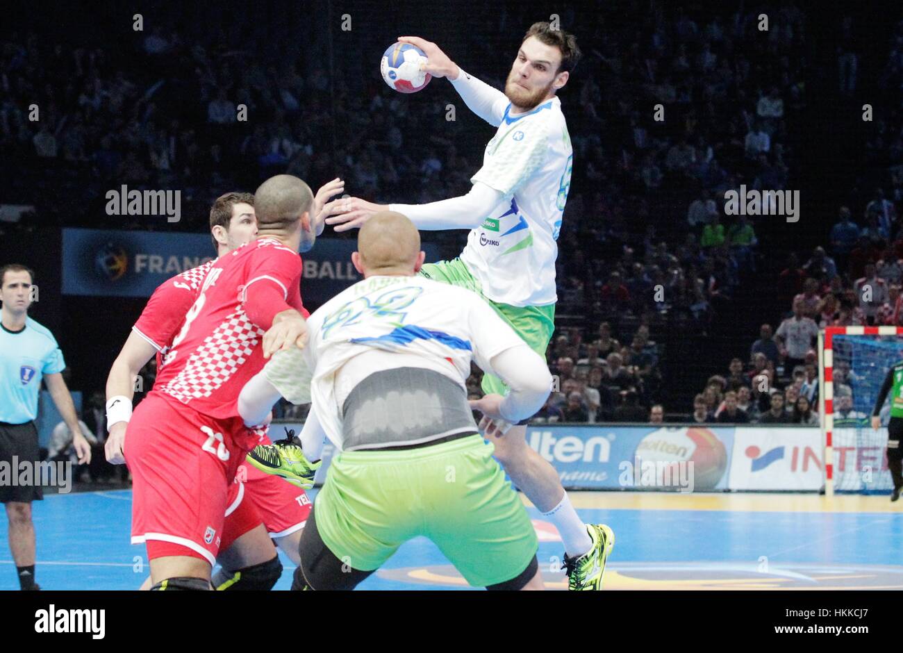 Paris, France. 28th Jan, 2017. IHF World handball Championships ...