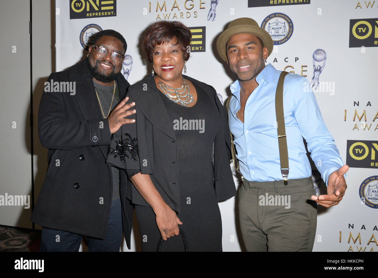 Hollywood, USA. 28th Jan, 2017. Lil Rel Howery, Loretta Devine, Major ...