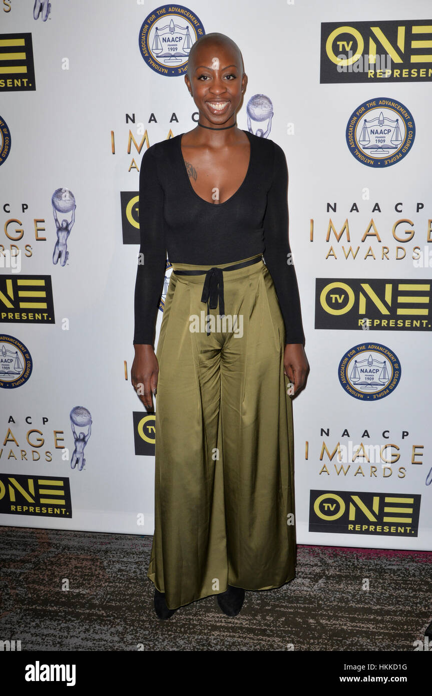 Hollywood, USA. 28th Jan, 2017. Oge Egbuonu at the 48th NAACP Image ...