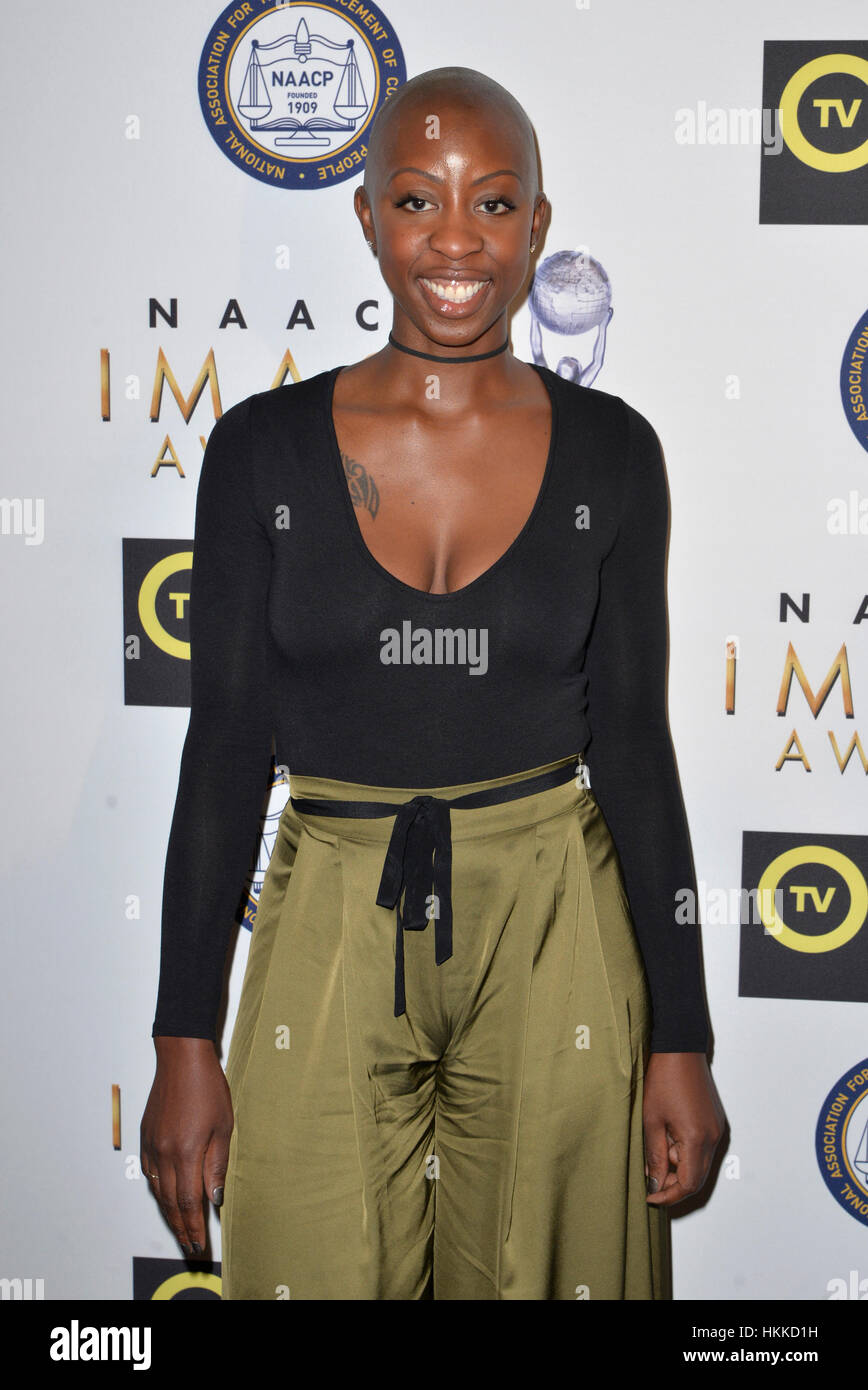 Hollywood, USA. 28th Jan, 2017. Oge Egbuonu at the 48th NAACP Image ...