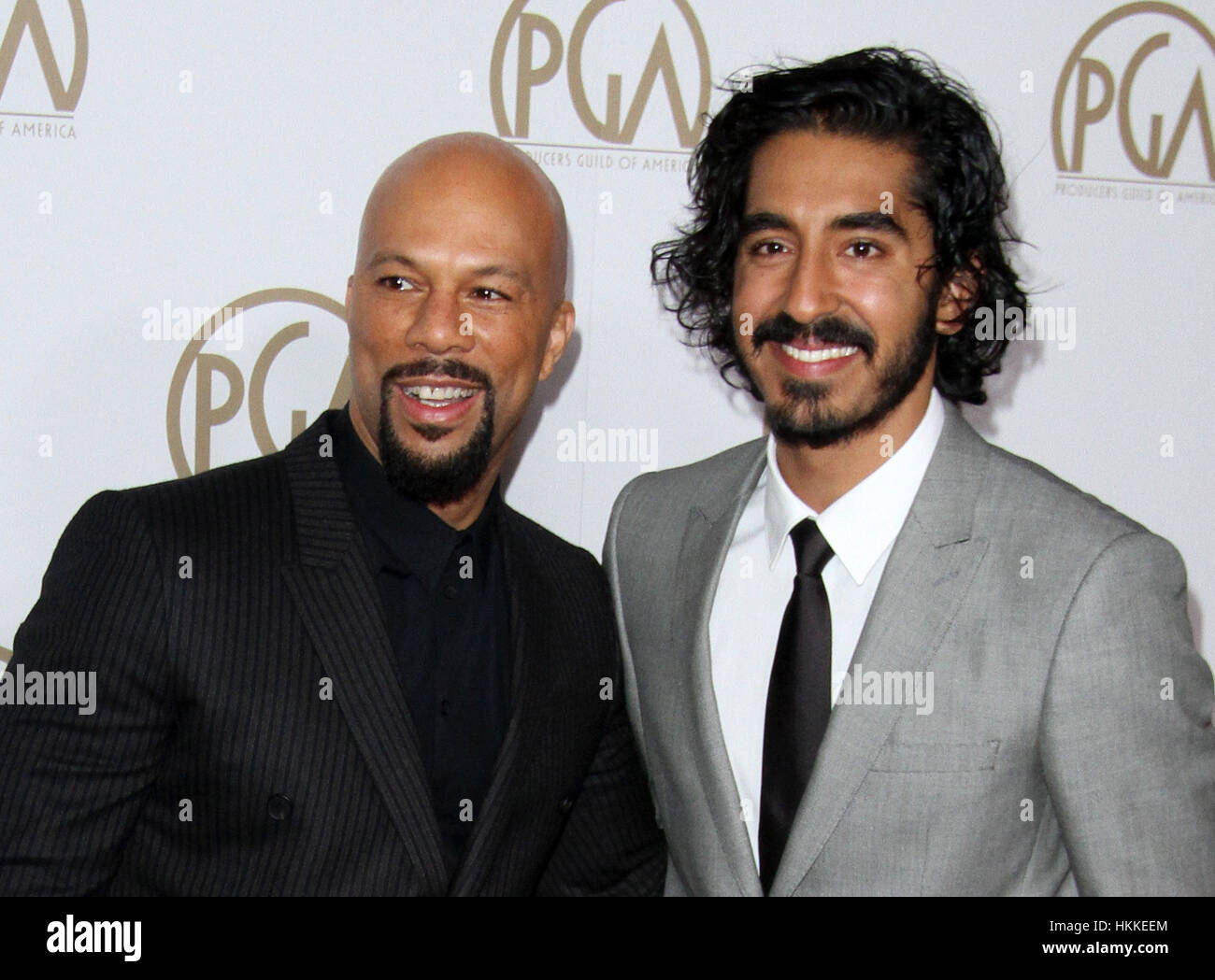 Los Angeles, CA, USA. 28th Jan, 2017. Common and Dev Patel. 2017 ...