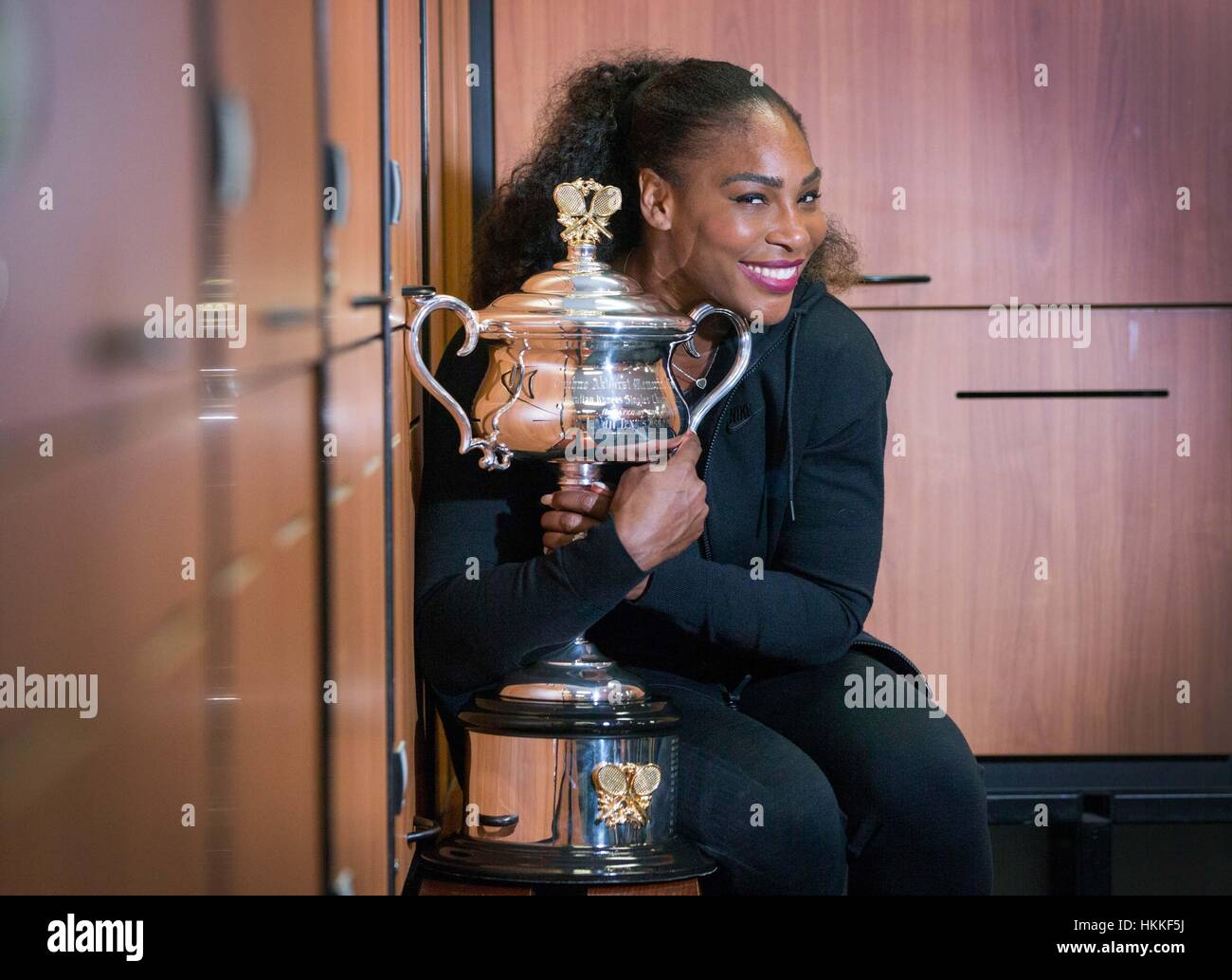 Tennis locker room hi-res stock photography and images - Alamy