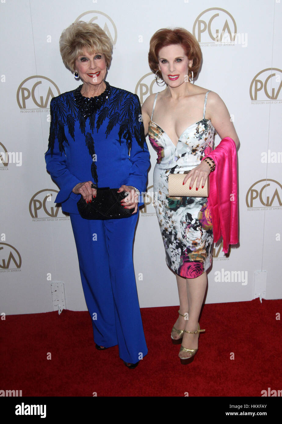 Los Angeles, CA, USA. 28th Jan, 2017. Karen Kramer with daughter Kat ...