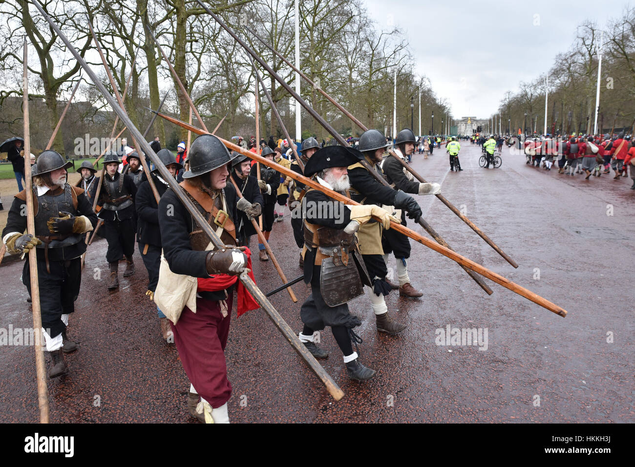 The Mall, London, UK. 29th January 2017. King’s Army Annual March and ...