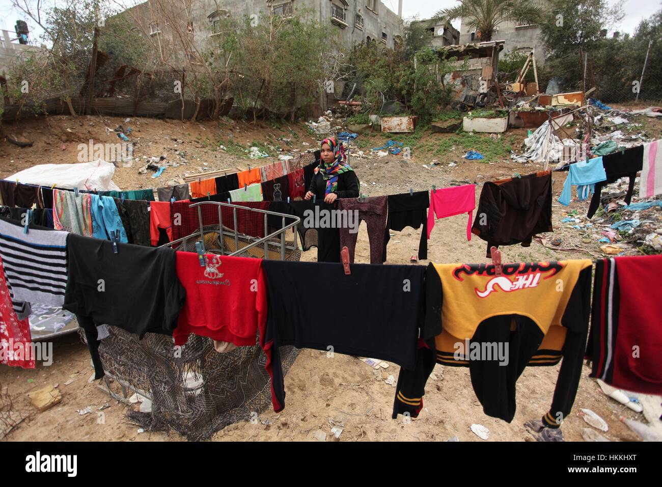 Gaza City, Gaza Strip, Palestinian Territory. 29th Jan, 2017. A ...