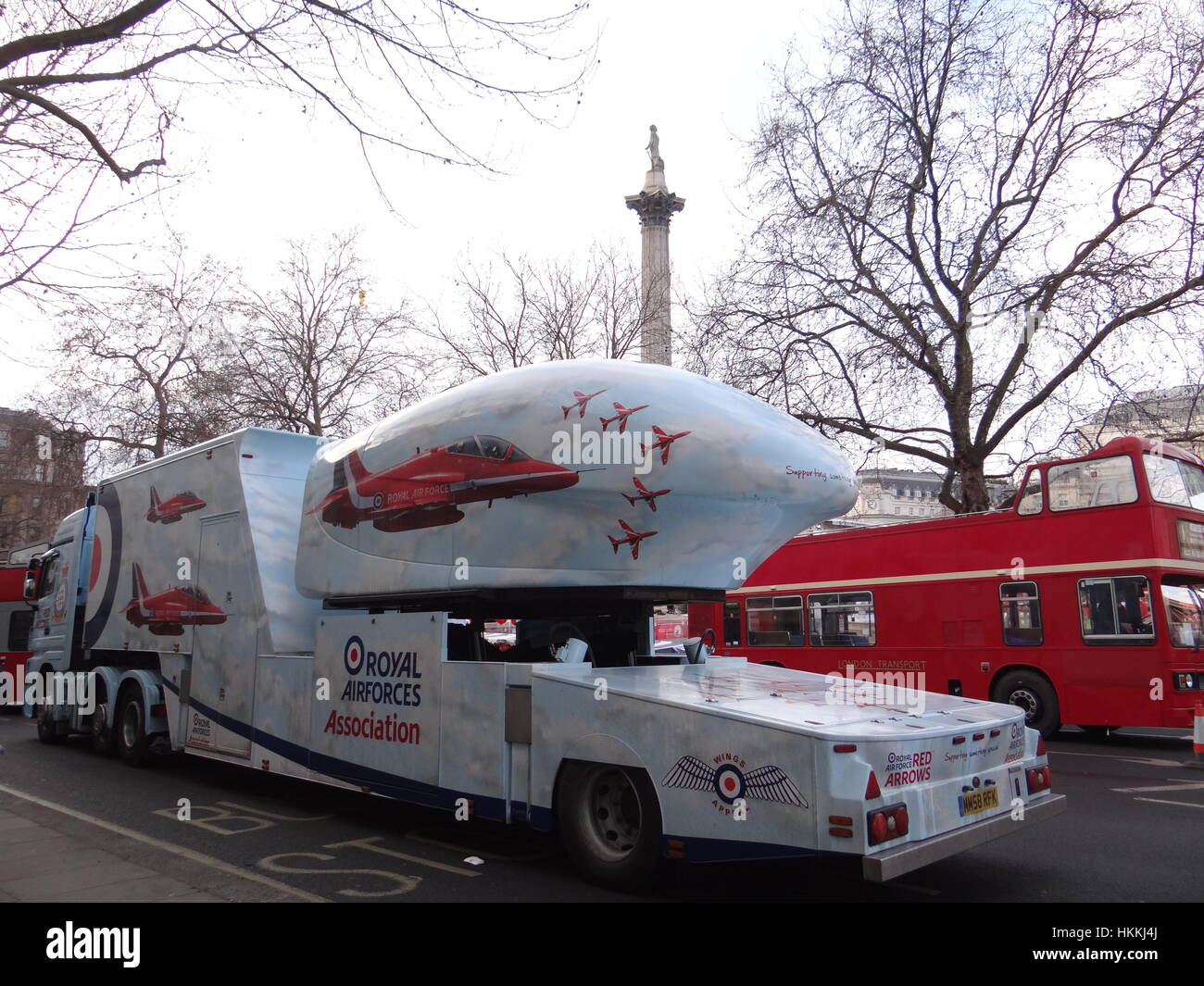 London, UK. 29th January 2017. RAF Red Arrows experience is a new ...