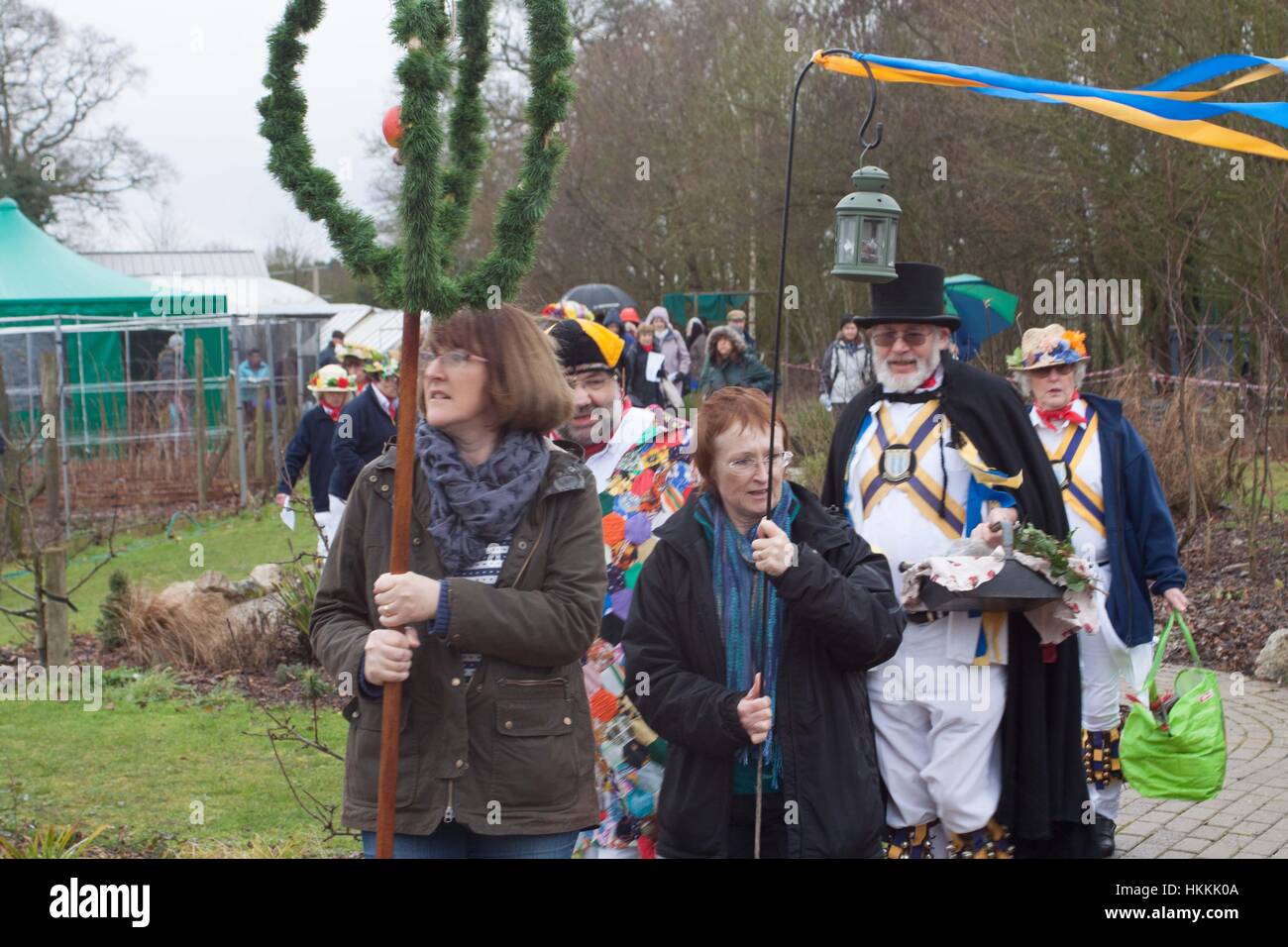 Bracknell, UK. 29th Jan, 2017. Traditional Wassail Ceremony with the ...