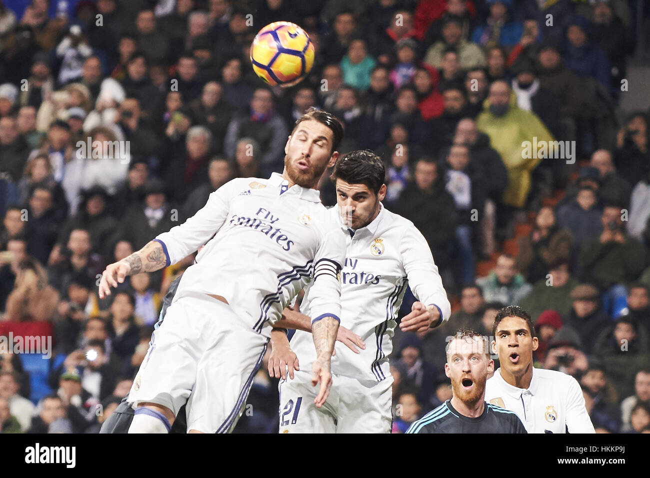Real madrid alvaro morata forward hi-res stock photography and images ...