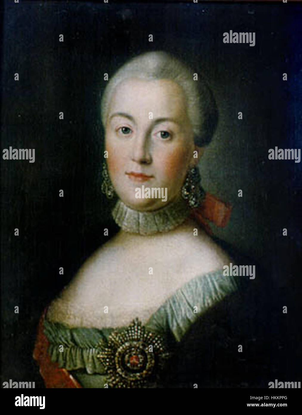 'Antropov Ek Alex' is a striking example of classical portraiture ...