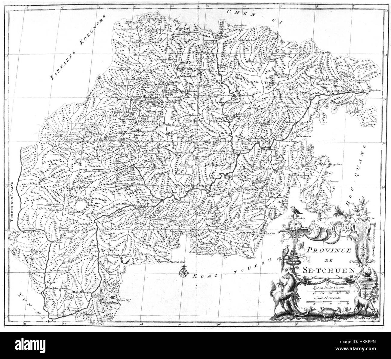 Map of china provinces hi-res stock photography and images - Alamy