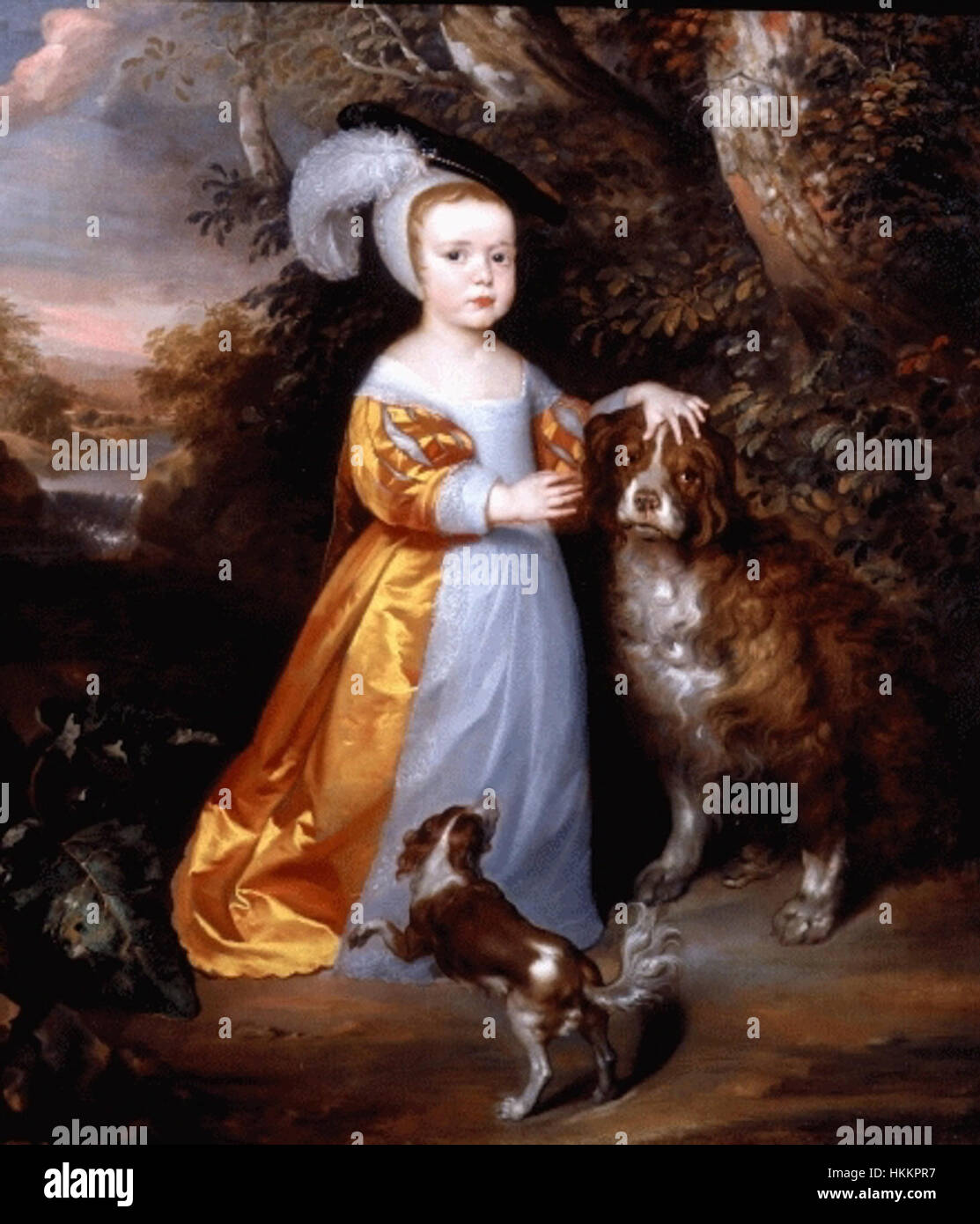 A portrait of Esme Stuart, Duke of Richmond, painted around 1653. The ...
