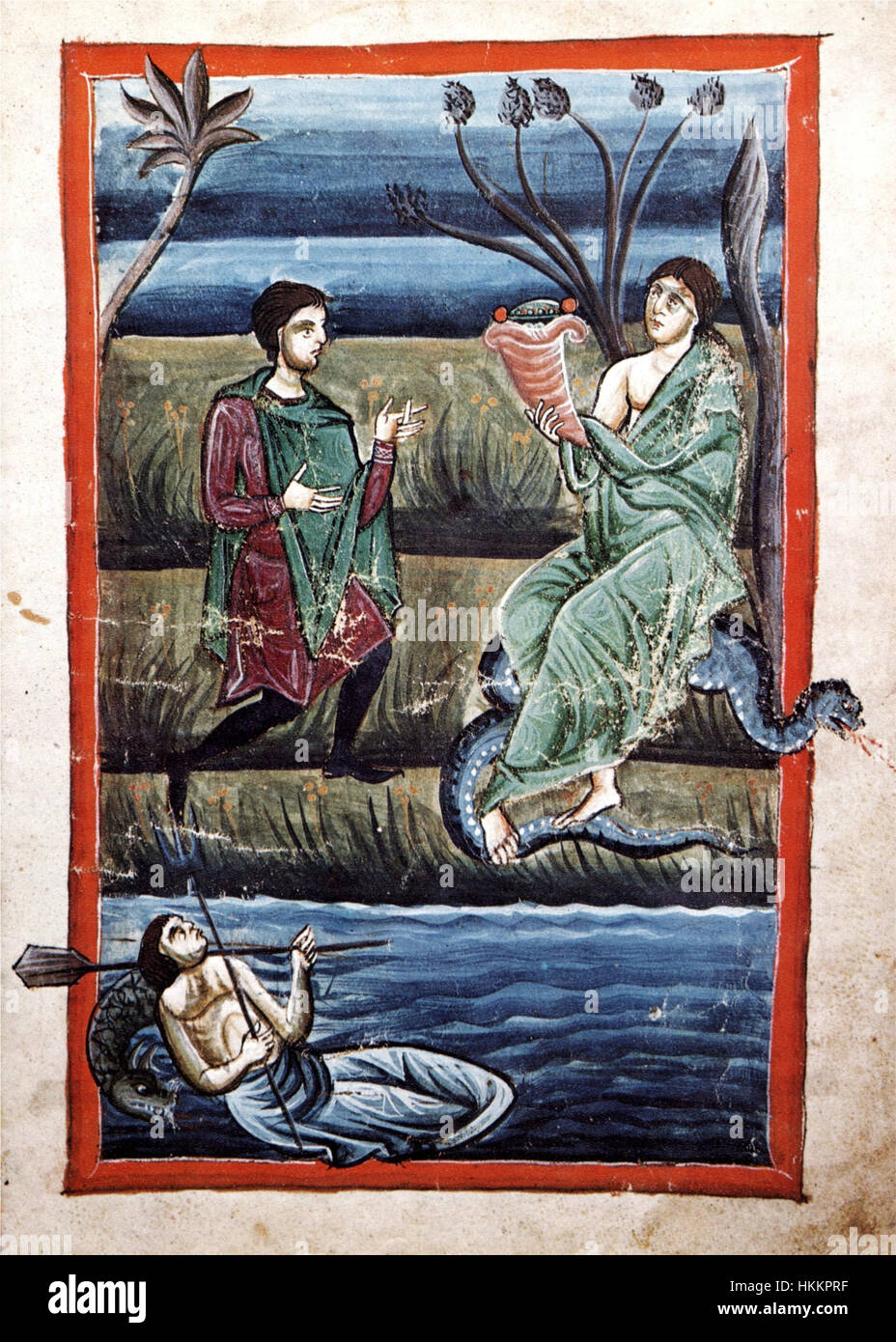 'Anrufung der Mutter Erde' is a symbolic painting depicting the ...