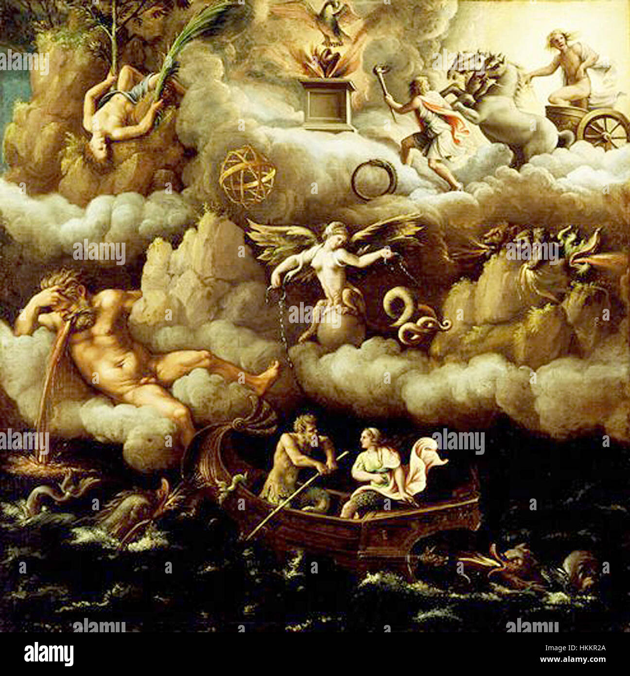 Allegory of immortality hi-res stock photography and images - Alamy